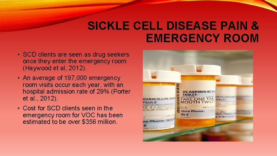 SICKLE CELL DISEASE PAIN MANAGEMENT IN ADOLESCENTS A