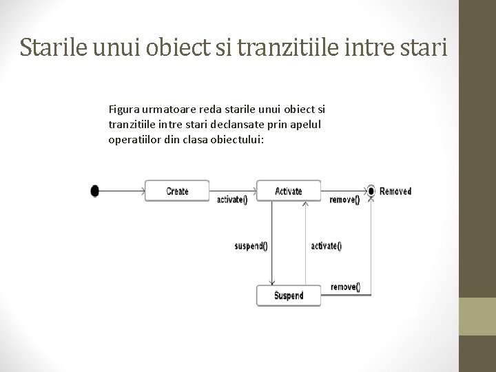 UML Diagrame de stare INGINERIE SOFTWARE Prezentare realizata
