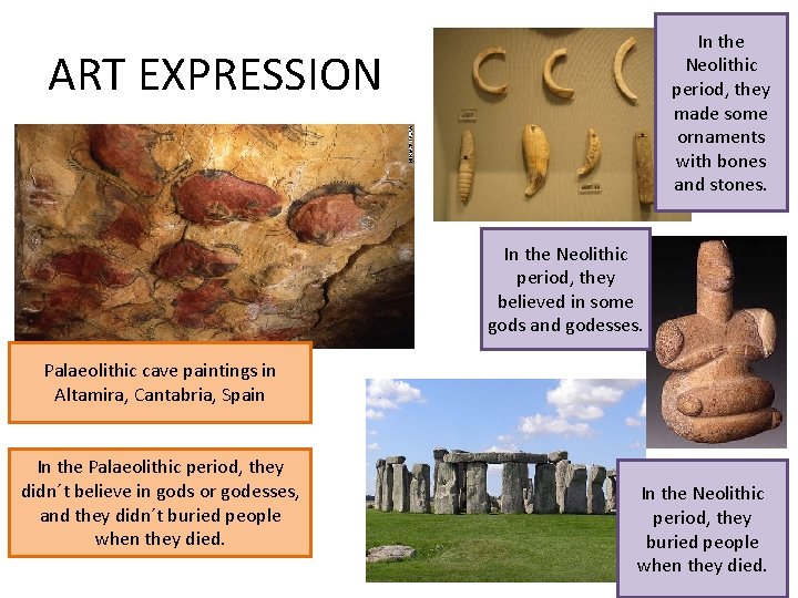 PREHISTORY WHEN PREHISTORY Humans appear First written documents