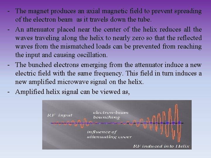 CHAPTER 4 HELIX TRAVELINGWAVE TUBESTWTS TRAVELING WAVE TUBETWT