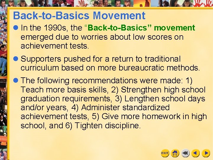 Development and Structure of Education l School administration