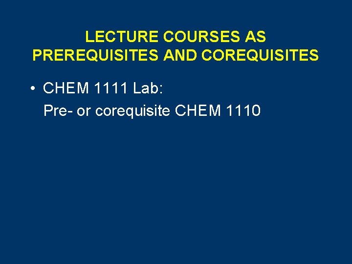LABORATORY GRADING POLICY Lab reports 75 of grade