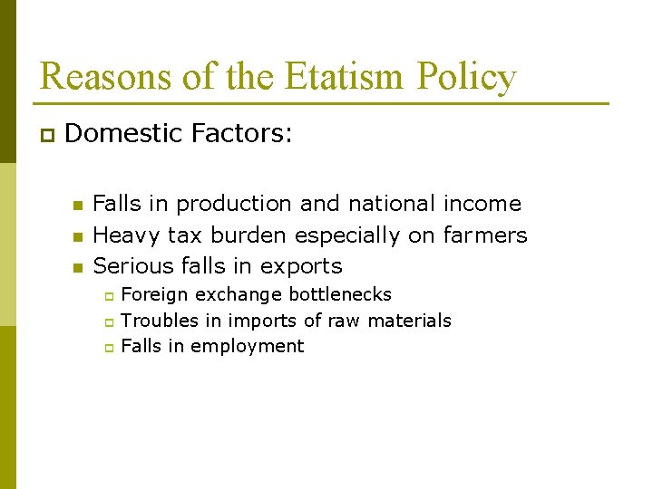 Etatism in the Turkish Economy 1933 1938 Etatism