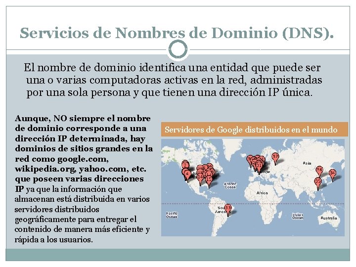 Sistemas de Nombres de Dominio DNS PROTOCOLOS CURSO