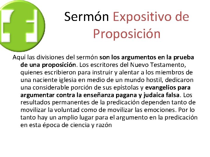 Cmo construir un sermn Expositivo CMO CONSTRUIR UN