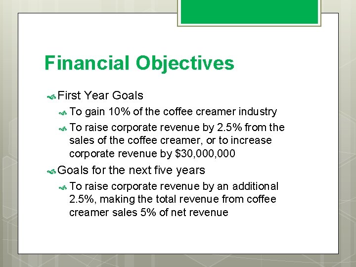 Starbucks Coffee Creamer Marketing Plan Lauren Frischman Abbie