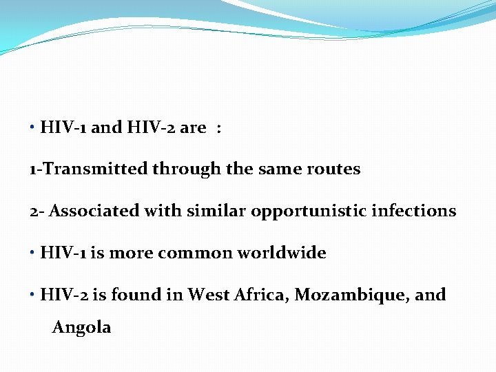 HUMAN IMMUNODEFICIENCY VIRUS DISEASE BY Dr Shabani AIDS