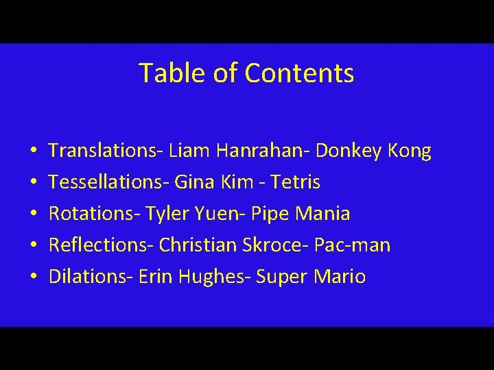 The Amazing Guide to Transformations Using video games