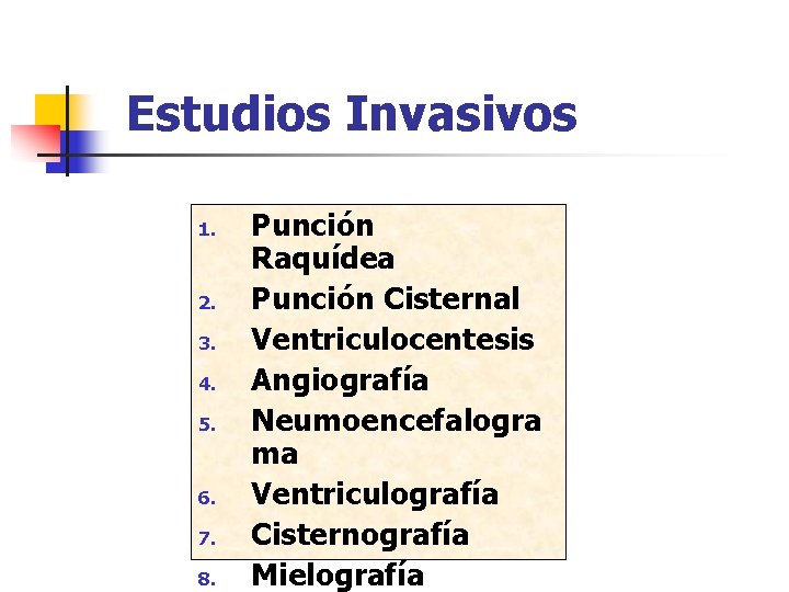 EXAMENES AUXILIARES Apoyo para el diagnstico del paciente