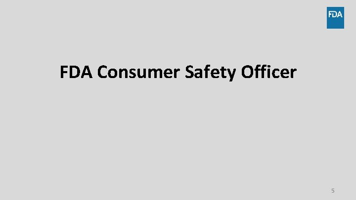 Day in the Life Consumer Safety Officer Laureen