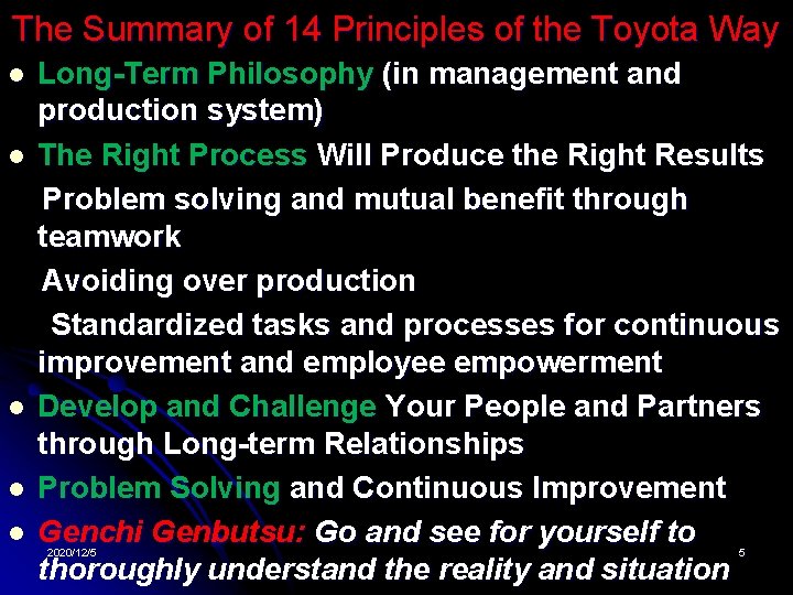 Toyota Culture Toyotas Educational Challenge Production System and