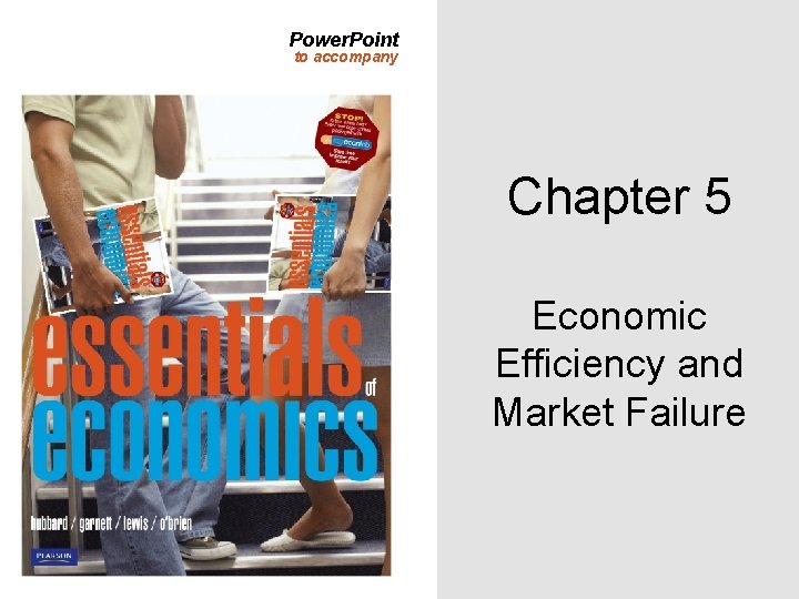 Power Point to accompany Chapter 5 Economic Efficiency