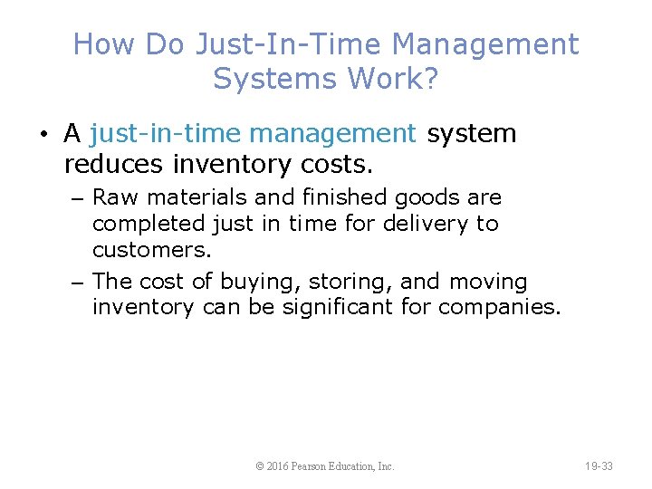 Chapter 19 Cost Management Systems Activity Based JustIn