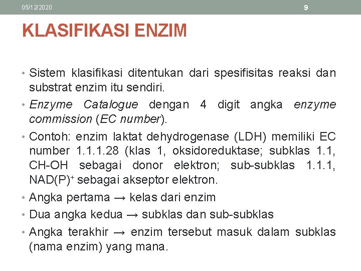 05122020 ENZIM KOENZIM KOFAKTOR SRI WAHYUNI BAGIAN BIOKIMIA