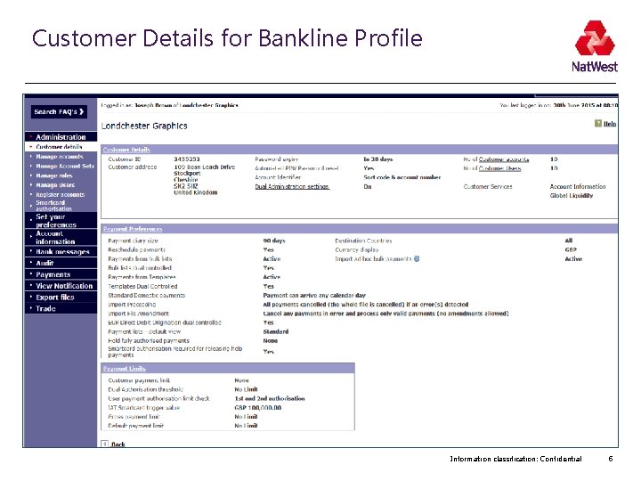 Kent County Council Schools Bankline Presentation Presented by