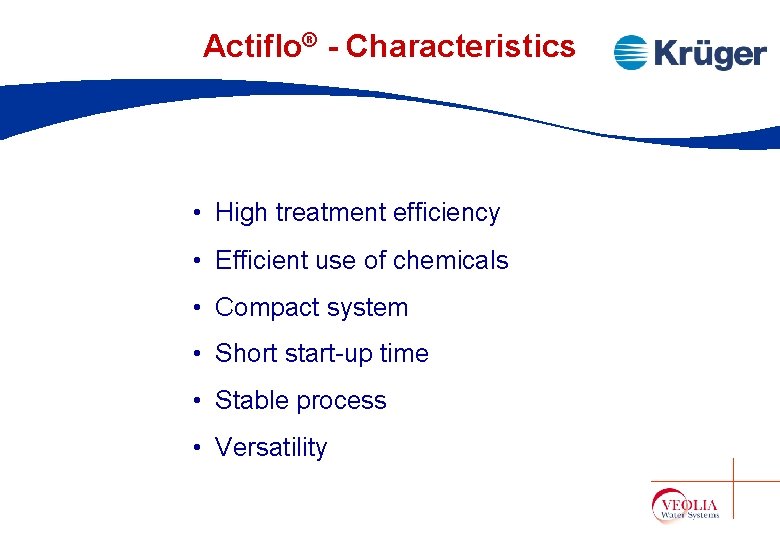 Introduction to The Actiflo Process a compact solution