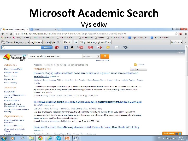 Microsoft Academic Search http academic research microsoft com