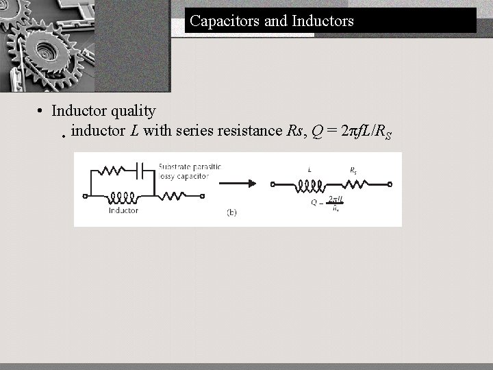 Applications RF MEMS CSE 495595 Intro to Micro