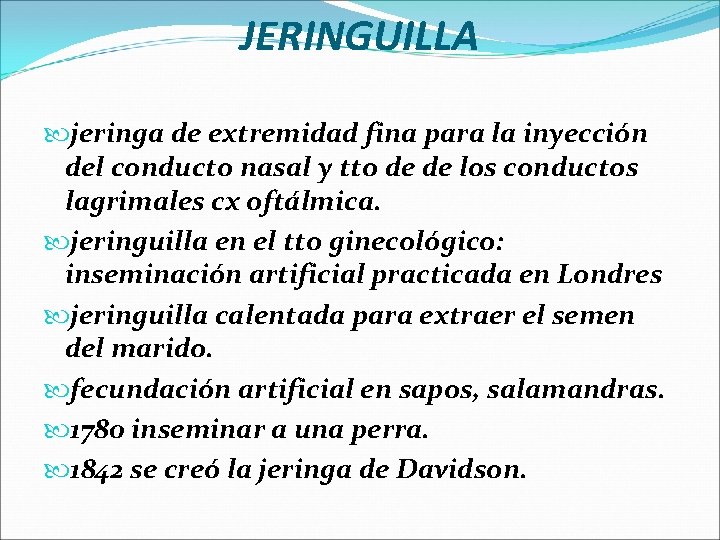INYECTOLOGIA HISTORIA DE LA JERINGA ENFERMERIA INTEC 2008