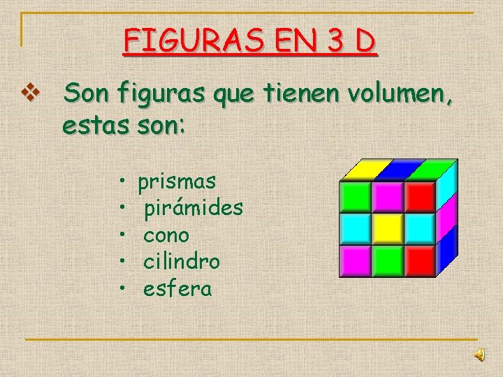 FIGURAS 2 D Y 3 D Escuela Japn