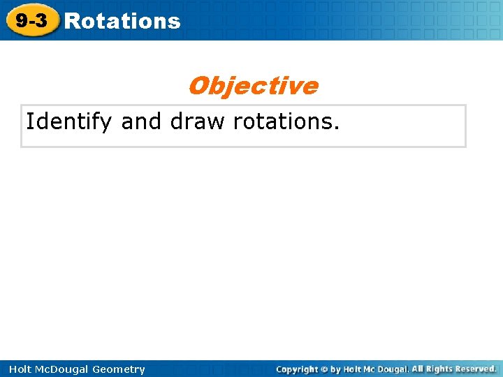 9 3 Rotations Warm Up Lesson Presentation Lesson