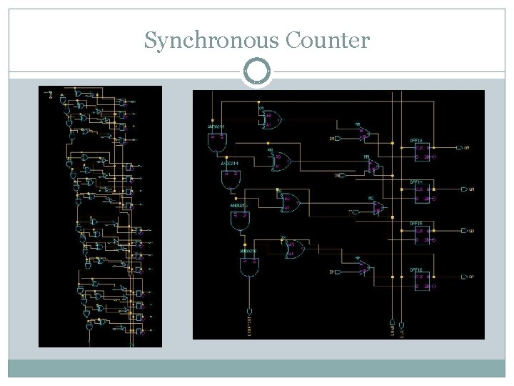 Very low voltage 16 bit counter in high