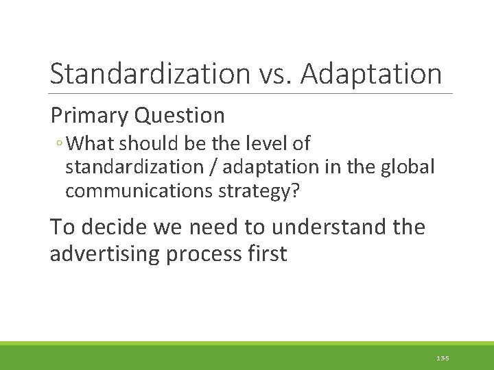 Lesson 13 Communications Decisions Advertising and Public Relations