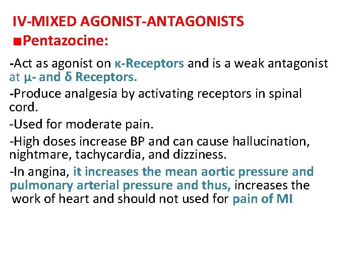 Opioid Analgesics Antagonists Dr Hayder B Sahib Ph