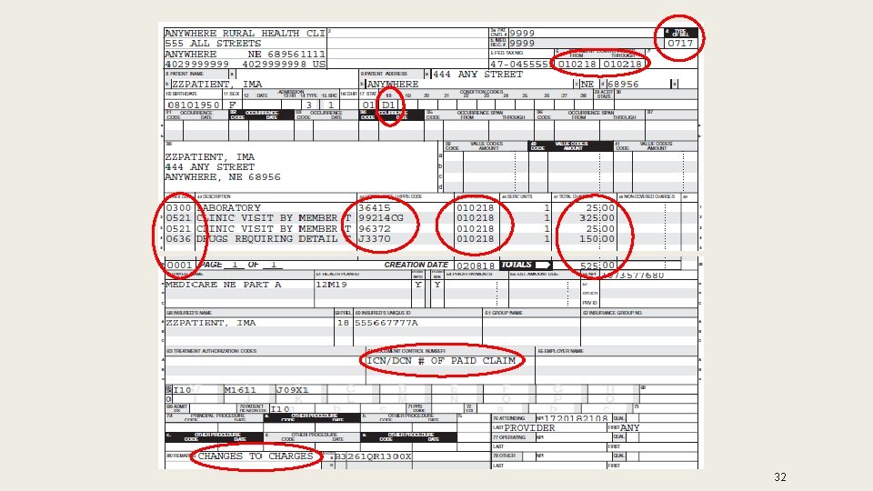 National Association of Rural Health Clinics Billing Overview