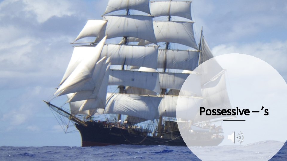 Possessive s Do you know the difference between