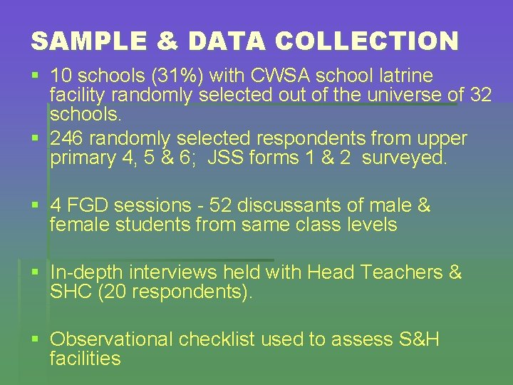 Sanitation Hygiene In Basic Schools In Ghana The