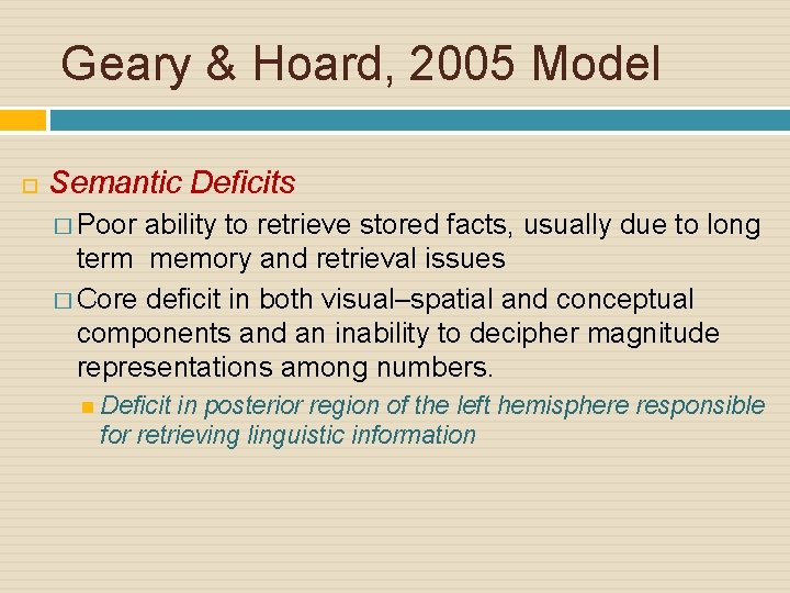 DYSCALCULIA THE FAM 4 7 of people have