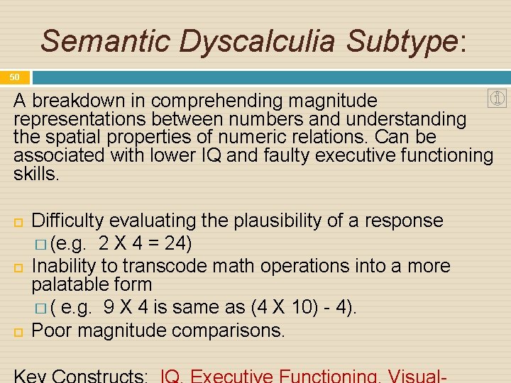 DYSCALCULIA THE FAM 4 7 of people have