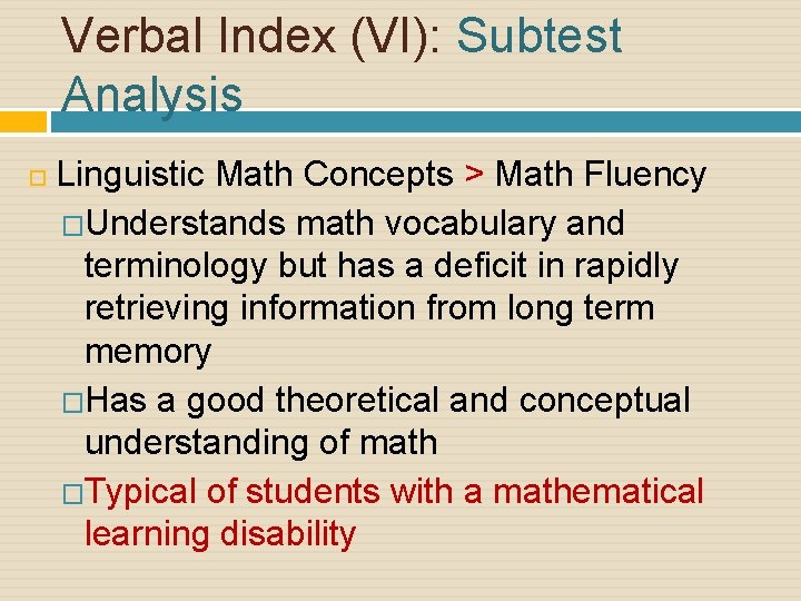 DYSCALCULIA THE FAM 4 7 of people have