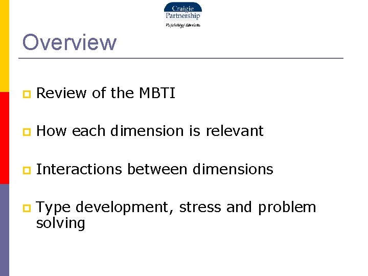 Personality Masterclass Using the MBTI Myers Briggs to