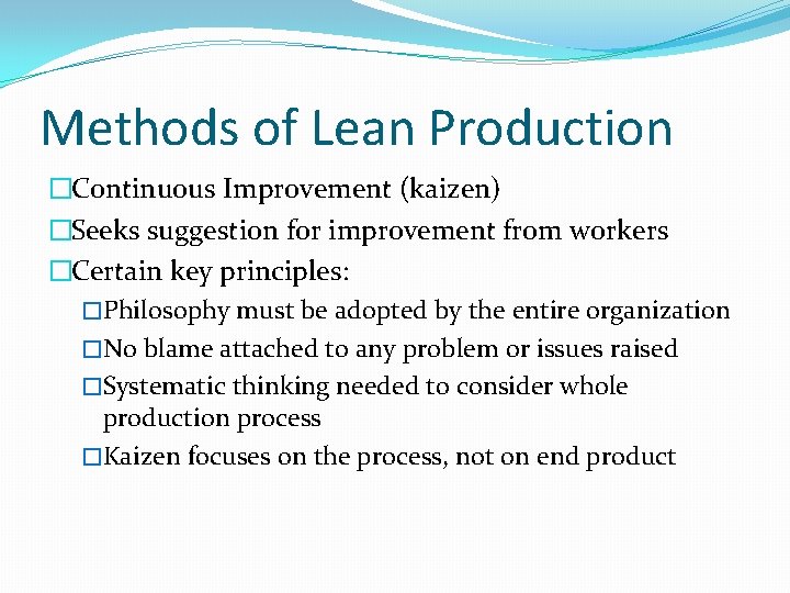 Unit 5 3 Lean Production Quality Management HL