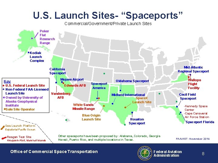 Federal Aviation Administration Commercial Space Transportation ...