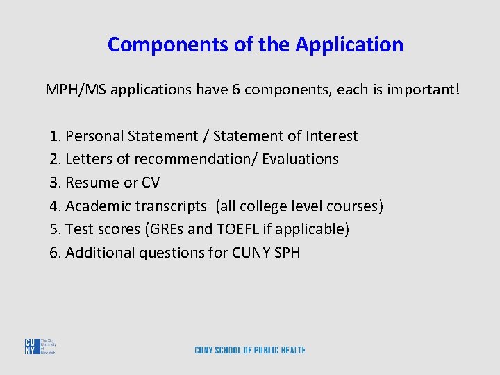 How to Submit a Competitive Application to the