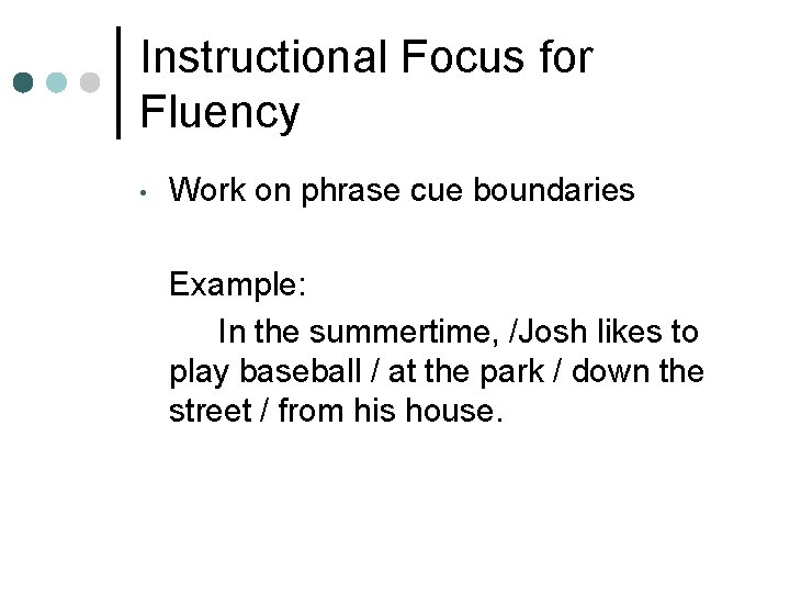Fluency Grades 2 5 Planning Session Presentation October