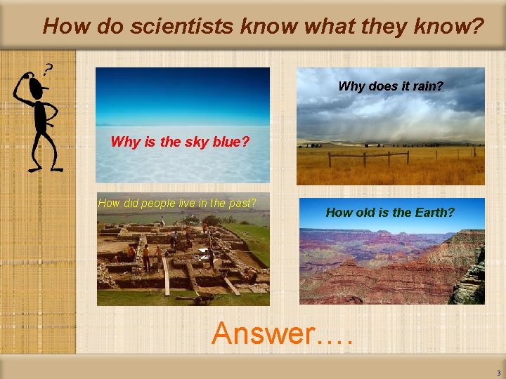 I CAN Statements Scientific Method Define the term