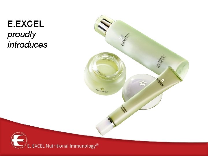 E EXCEL proudly introduces Skin Problems Environmental stress