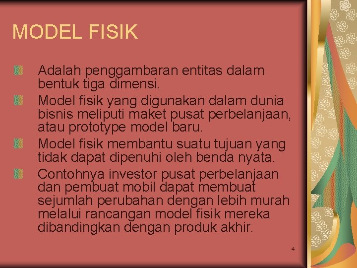 SISTEM INFORMASI MANAJEMEN MODEL SISTEM PERUSAHAAN 1 PENGERTIAN
