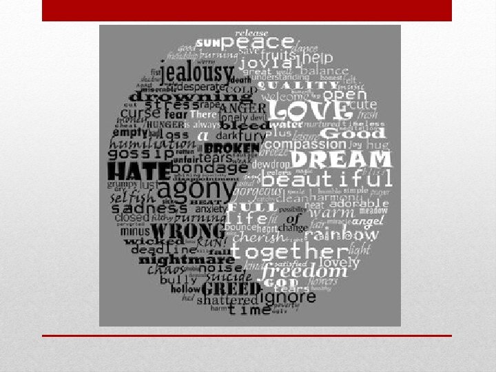 GOOD VERSUS EVIL AN INTRODUCTION Denotations vs Connotations