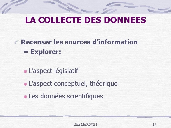La recherche documentaire 1 Comment mener une recherche