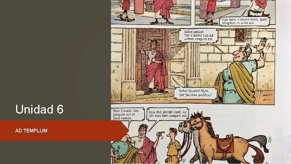 Unidad 6 AD TEMPLUM Memorator EQUUS I M