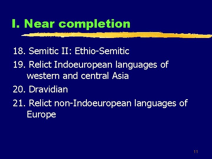 LANGUAGES of the WORLD Jazyki mira A longitudinal