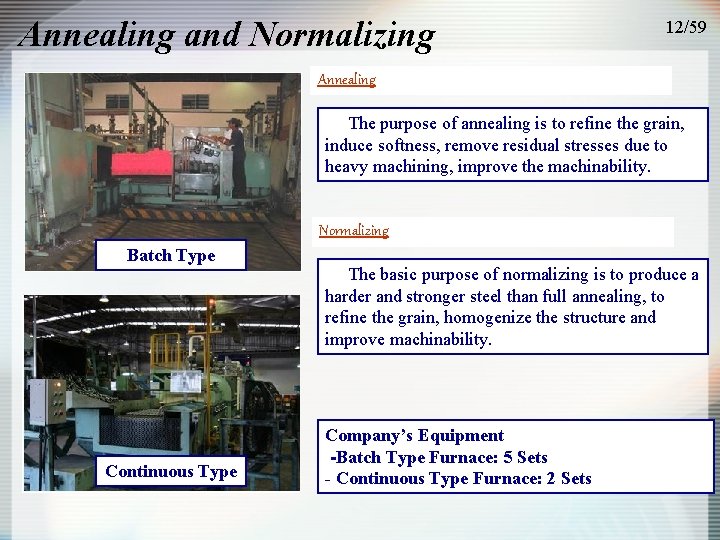 Basic of Heat Treatment Contents 1 Purpose of