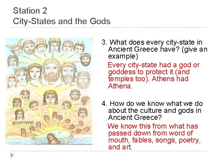 CULTURE AND LEGACY OF ANCIENT GREECE Station 1