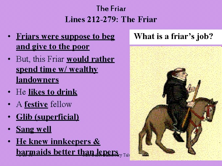 Canterbury Tales Background 2 20 08 Above is