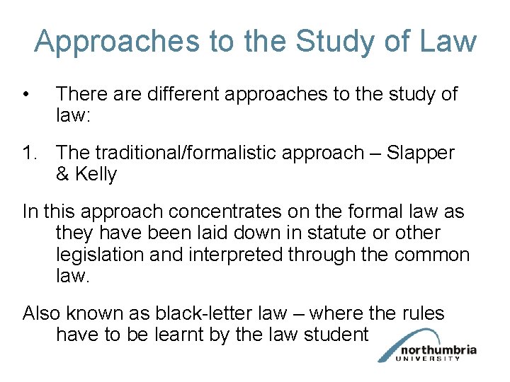 English Legal System Introduction to the English Legal